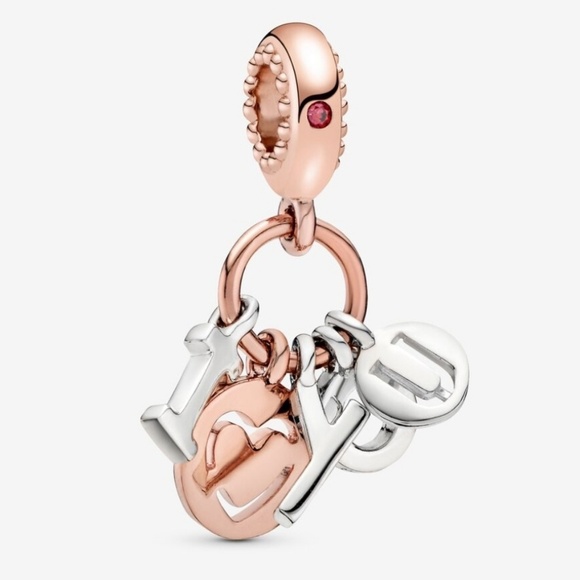 Pandora | Jewelry | I Love You Letters Dangle Charm | Poshmark